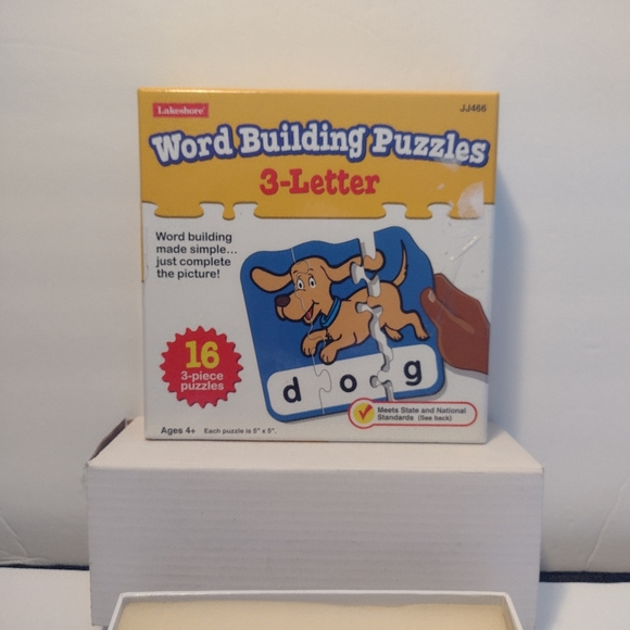 Toys | Lakeshore Word Building Puzzlesset Is Complete | Poshmark